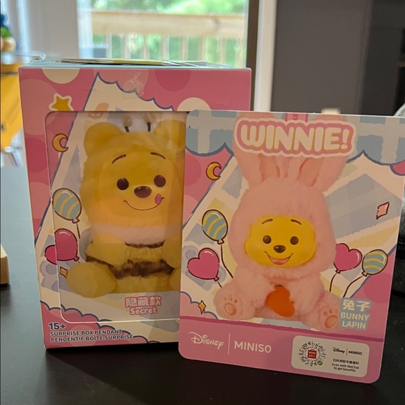 Winnie-the-Pooh | Toys | Disney Miniso Winnie The Pooh Bunny Plush ...